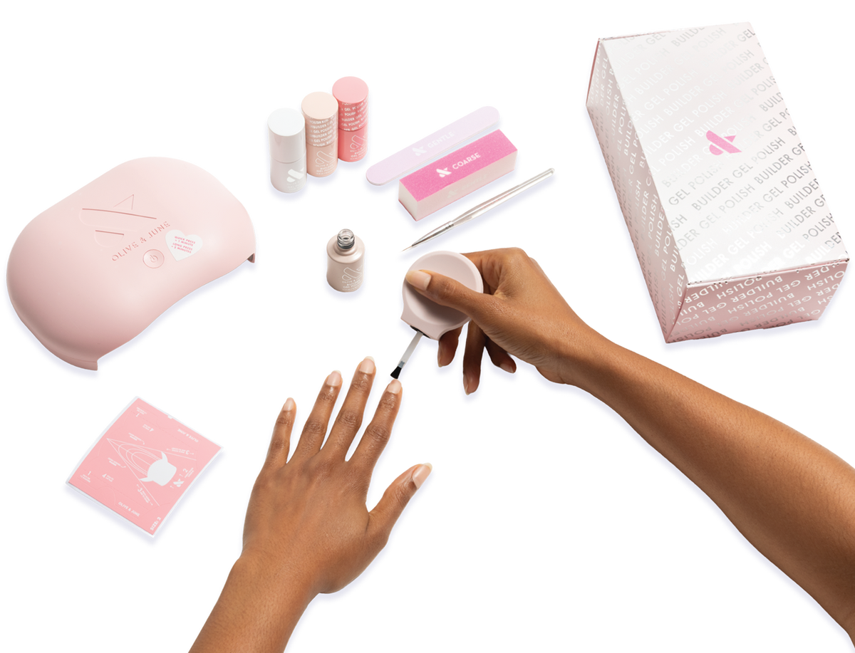The Gel Mani System + Builder Gel Kit - 6 – Olive and June